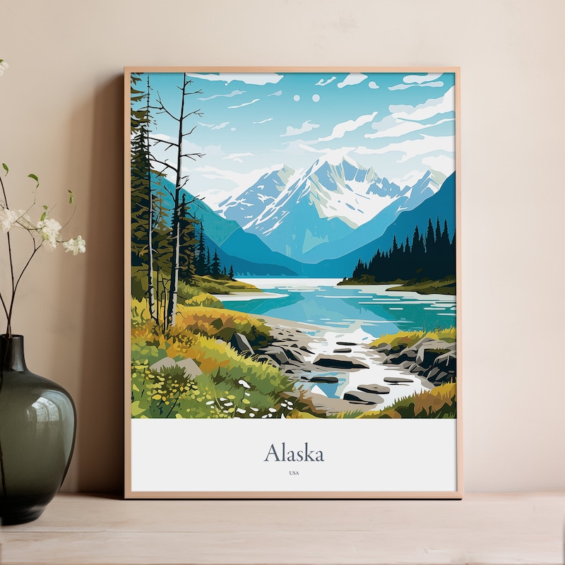 Alaska Poster - Etsy