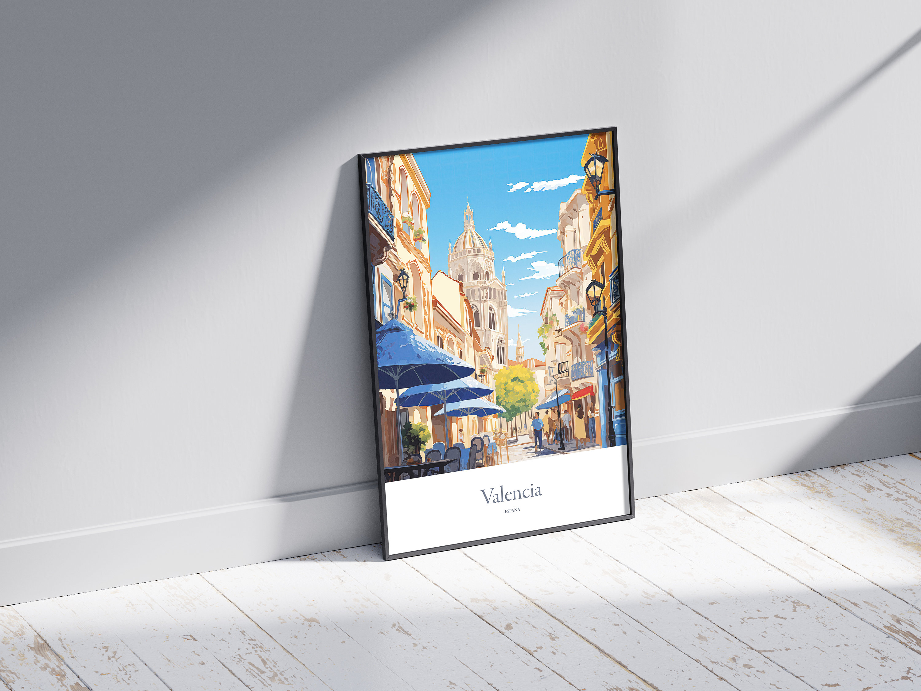 Valencia Print Valencia Poster Valencia Gift Spain Souvenir Valencia ...