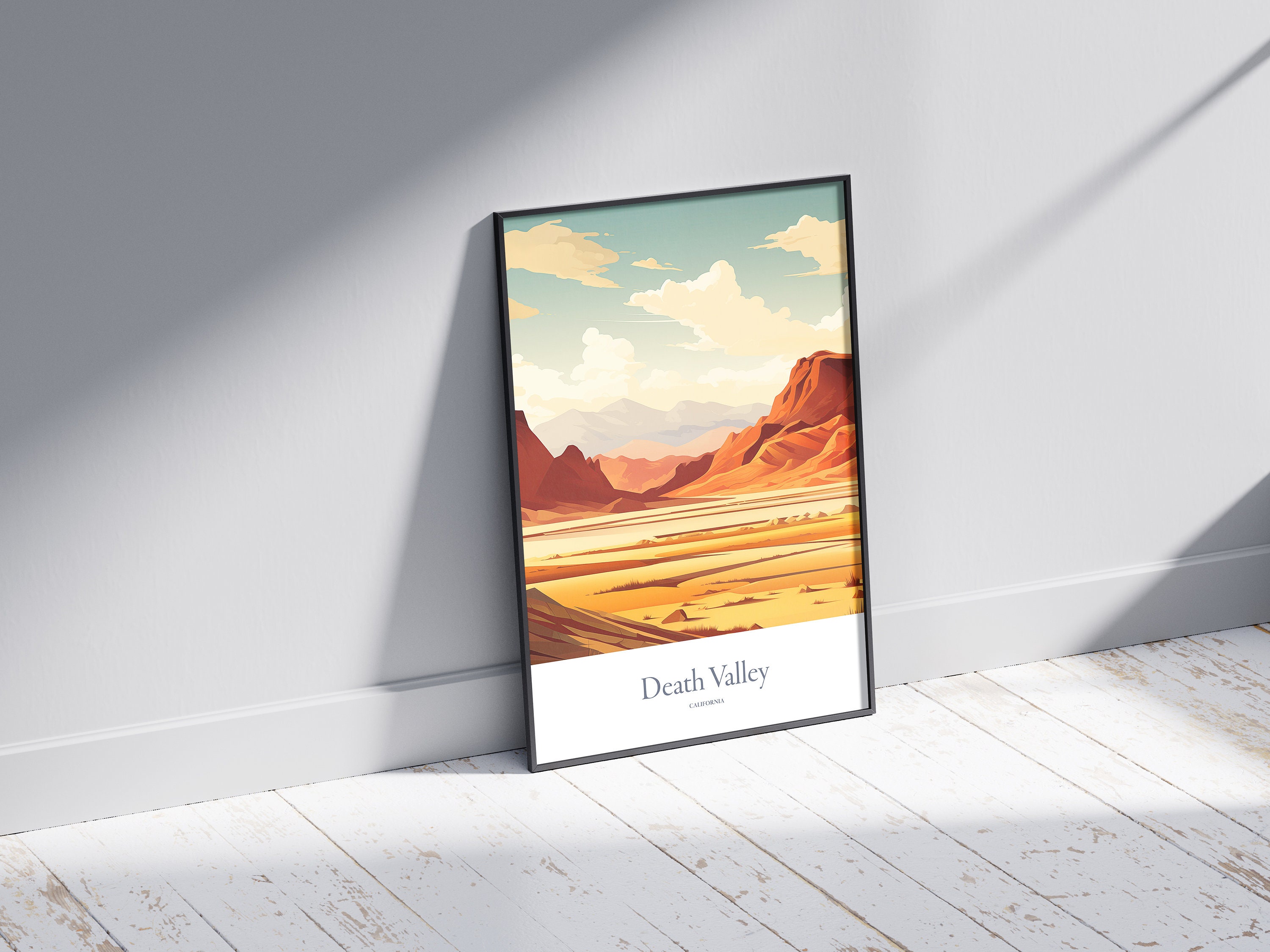 Death Valley Print Death Valley Poster Death Valley Gift California ...