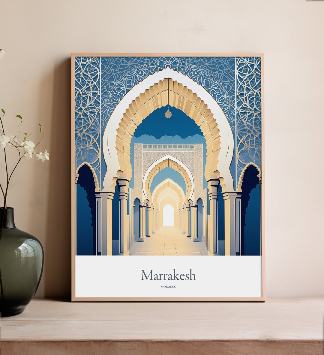 Marrakesh Print Marrakesh Poster Marrakesh Gift Morocco Souvenir ...