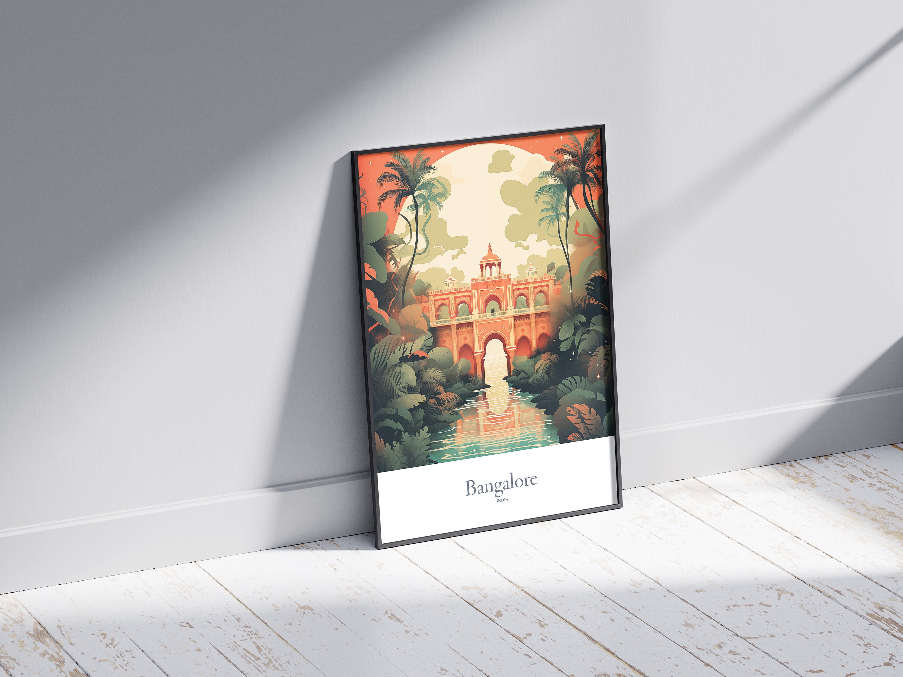 Bangalore Print Bangalore Poster Bangalore Gift India Souvenir ...
