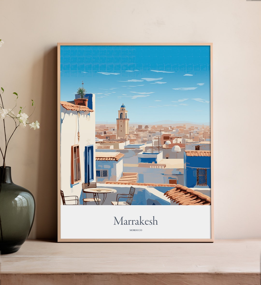 Marrakesh Print Marrakesh Poster Marrakesh Gift Morocco Souvenir ...