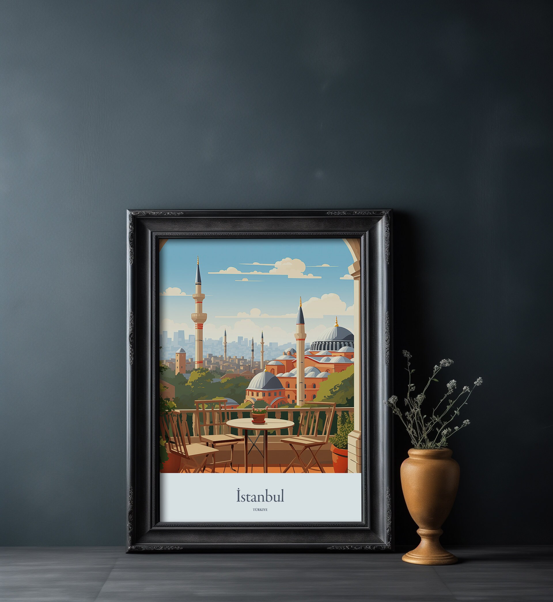 Istanbul Print Istanbul Poster Istanbul Gift Turkey Souvenir Istanbul ...