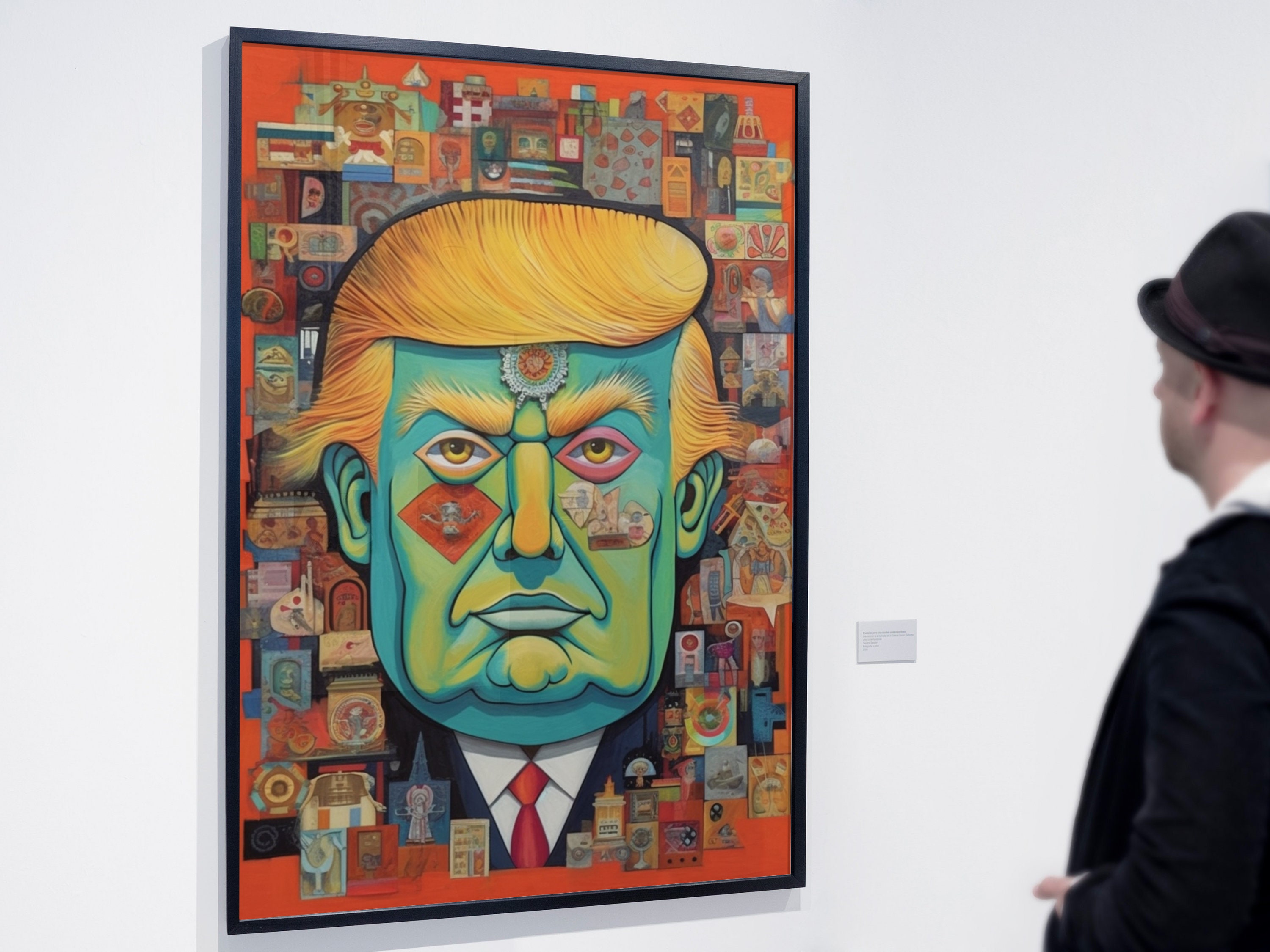 Donald Trump Abstract Art (set of 5 Prints) | Hi-res 300dpi | 5 Options ...