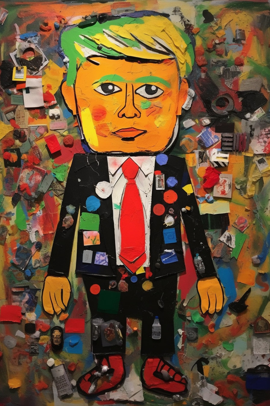 Donald Trump Abstract Art (set of 5 Prints) | Hi-res 300dpi | 5 Options ...