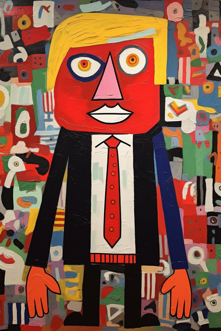 Donald Trump Abstract Art (set of 5 Prints) | Hi-res 300dpi | 5 Options ...