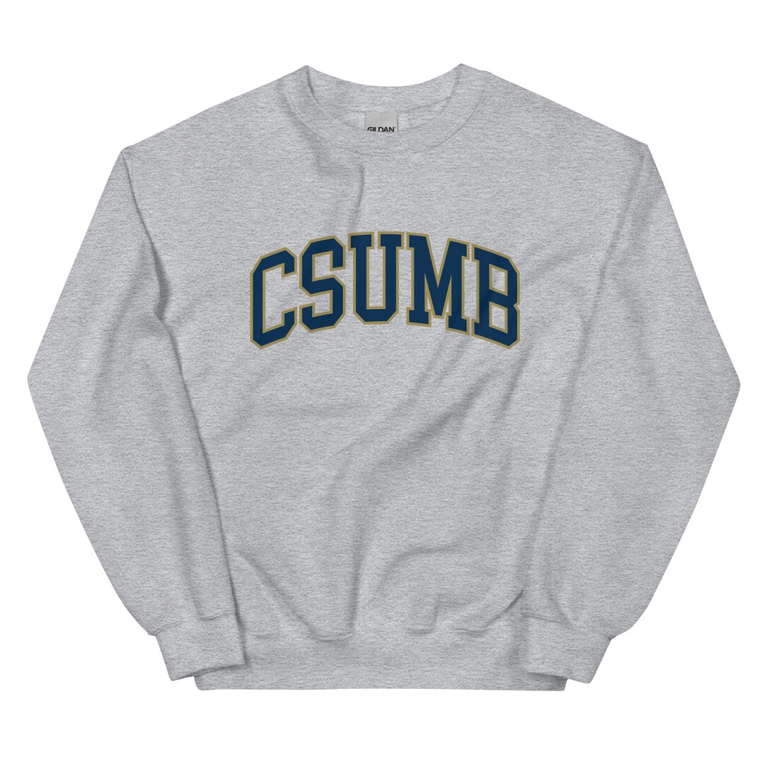 CSU Monterey Bay Crewneck Unisex Sweatshirt College Font - Etsy