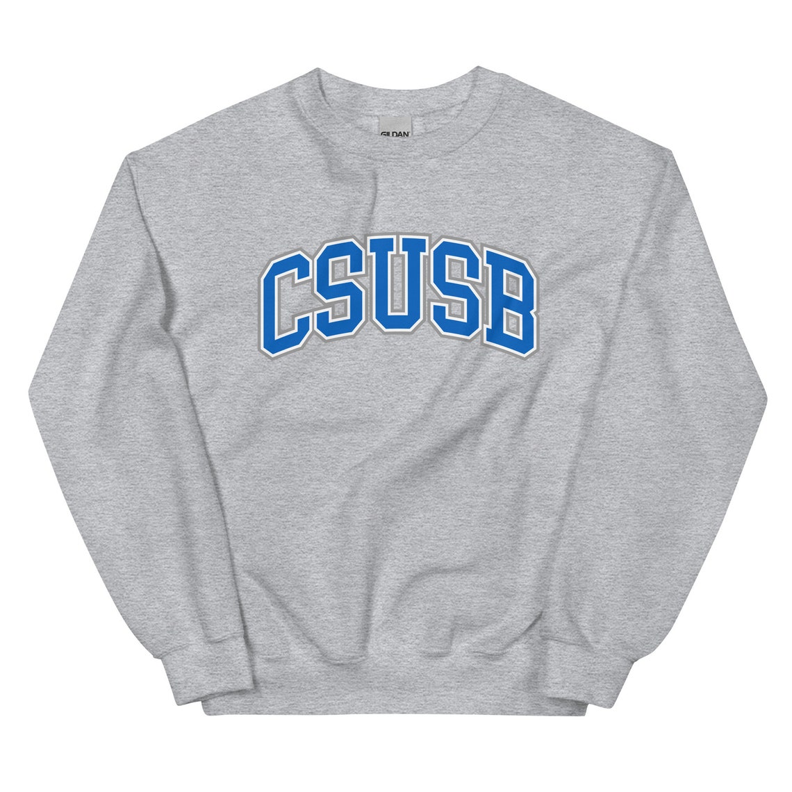 CSUSB Crewneck Unisex Sweatshirt College Font - Etsy
