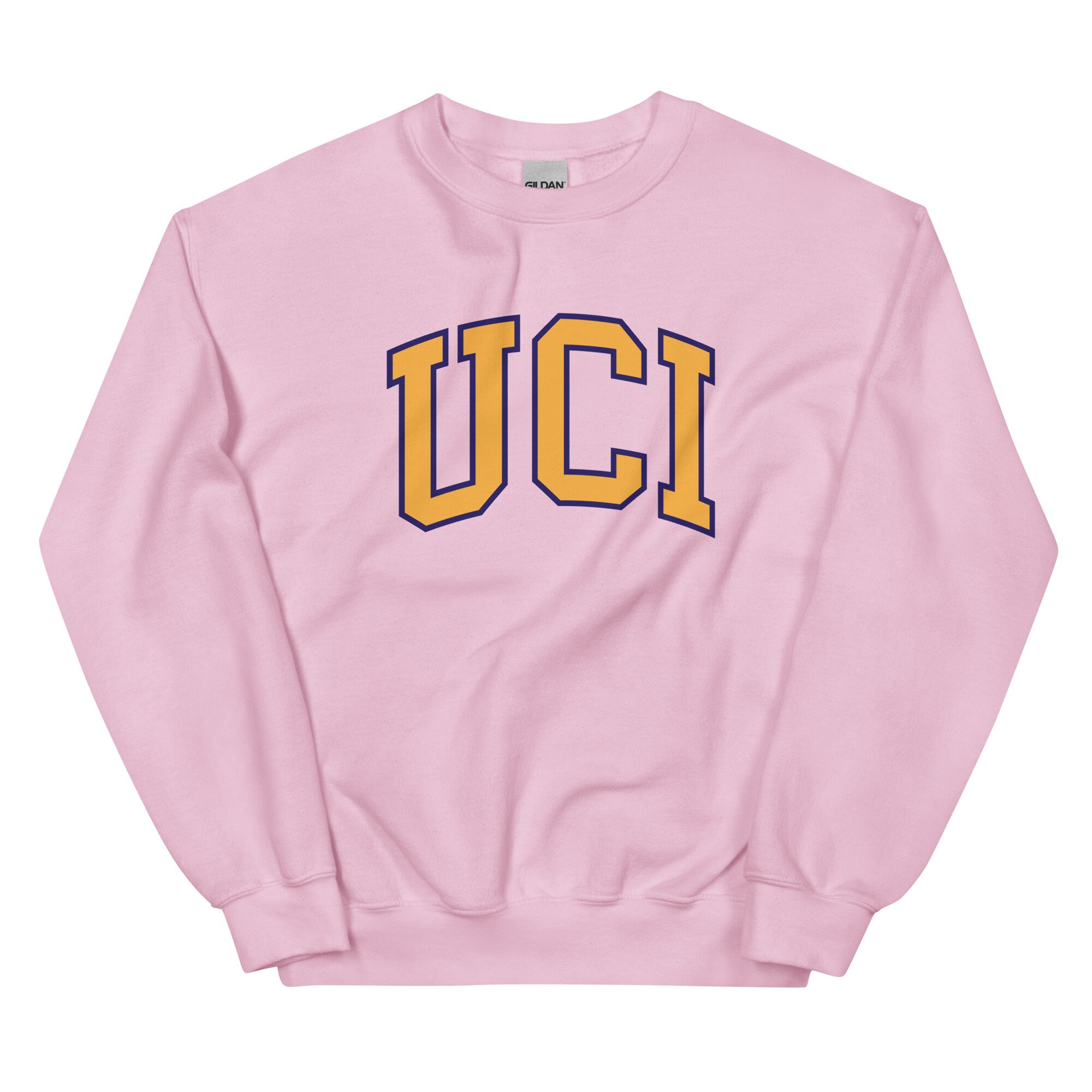 UC Irvine UCI Crewneck Unisex Sweatshirt College Font - Etsy