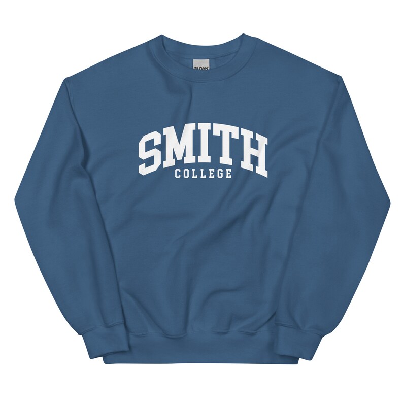 Smith College | Crewneck Unisex Sweatshirt, College Font - Etsy