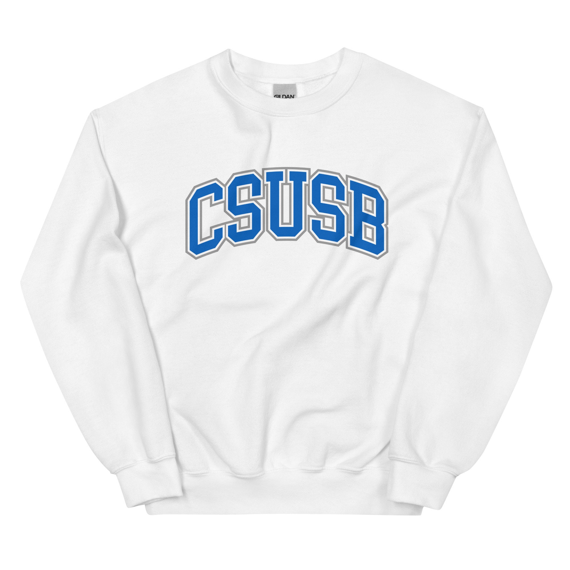 CSUSB Crewneck Unisex Sweatshirt College Font - Etsy