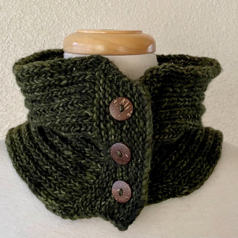 Ribbed Cowl - Etsy
