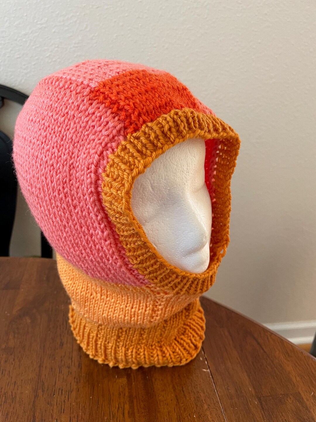 Hand Knit Wool Balaclava Wilhelm Balaclava No. 2 Winter Balaclava/hood ...