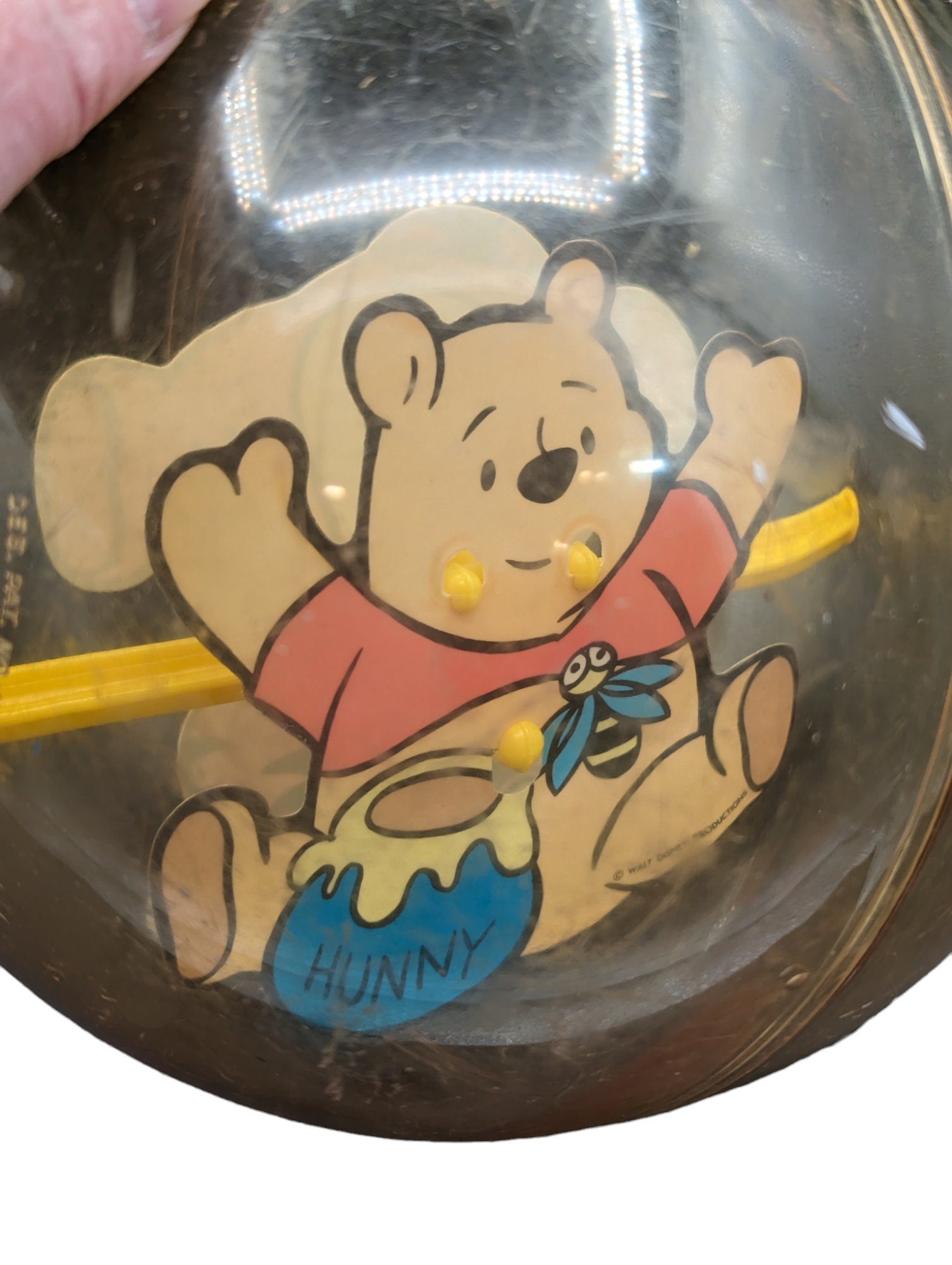 Disney Pooh and Tigger Ball Toy, Disney Child's Toy, Plastic Baby Toy ...