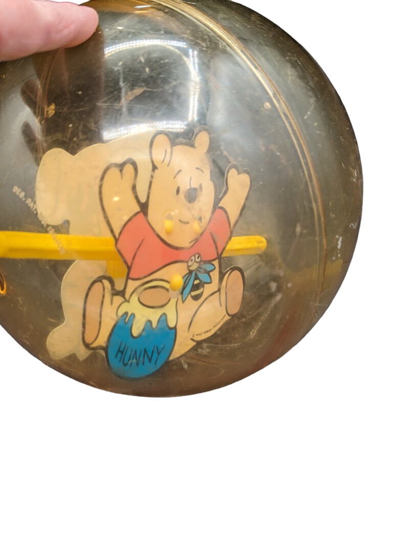 Disney Pooh and Tigger Ball Toy, Disney Child's Toy, Plastic Baby Toy ...