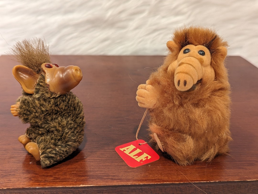 Vintage Alf Clip on Hugger Toy Set of 2 1987 - Etsy