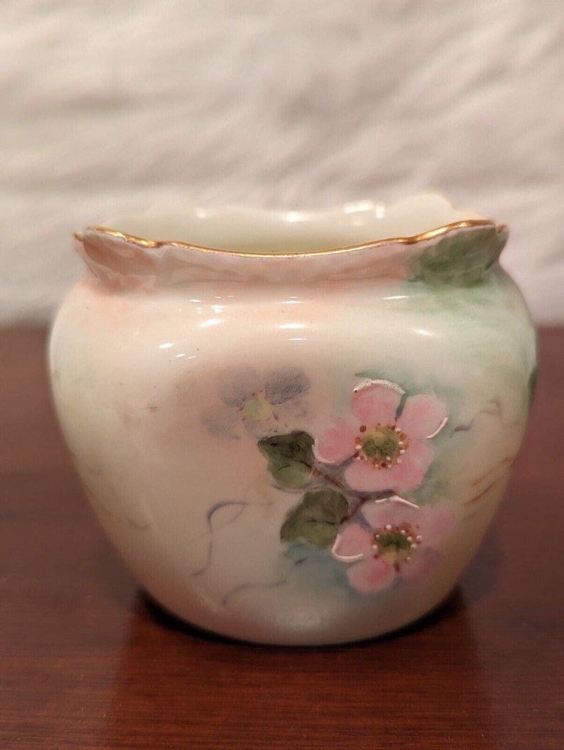 Vintage Porcelain Sugar & Creamer Set, Hand Painted Creamer Set ...