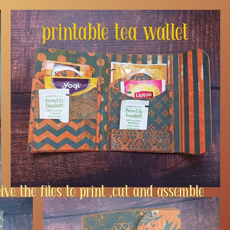 Tea Wallet Pattern - Etsy
