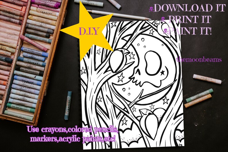 PRINTABLE Single Coloring Page-printable-digital File - Etsy Ireland