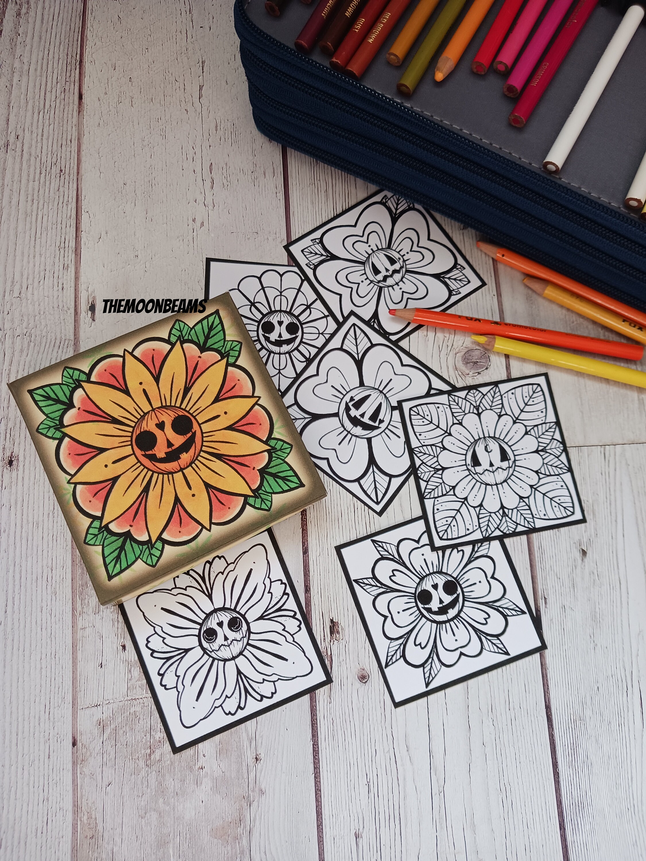 Printable Halloween Coloring Pages Bundle Coloring Sheets Printable ...