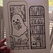 PRINTABLE Coloring Bookmark Digital File Only Spooky Printable Bookmark ...