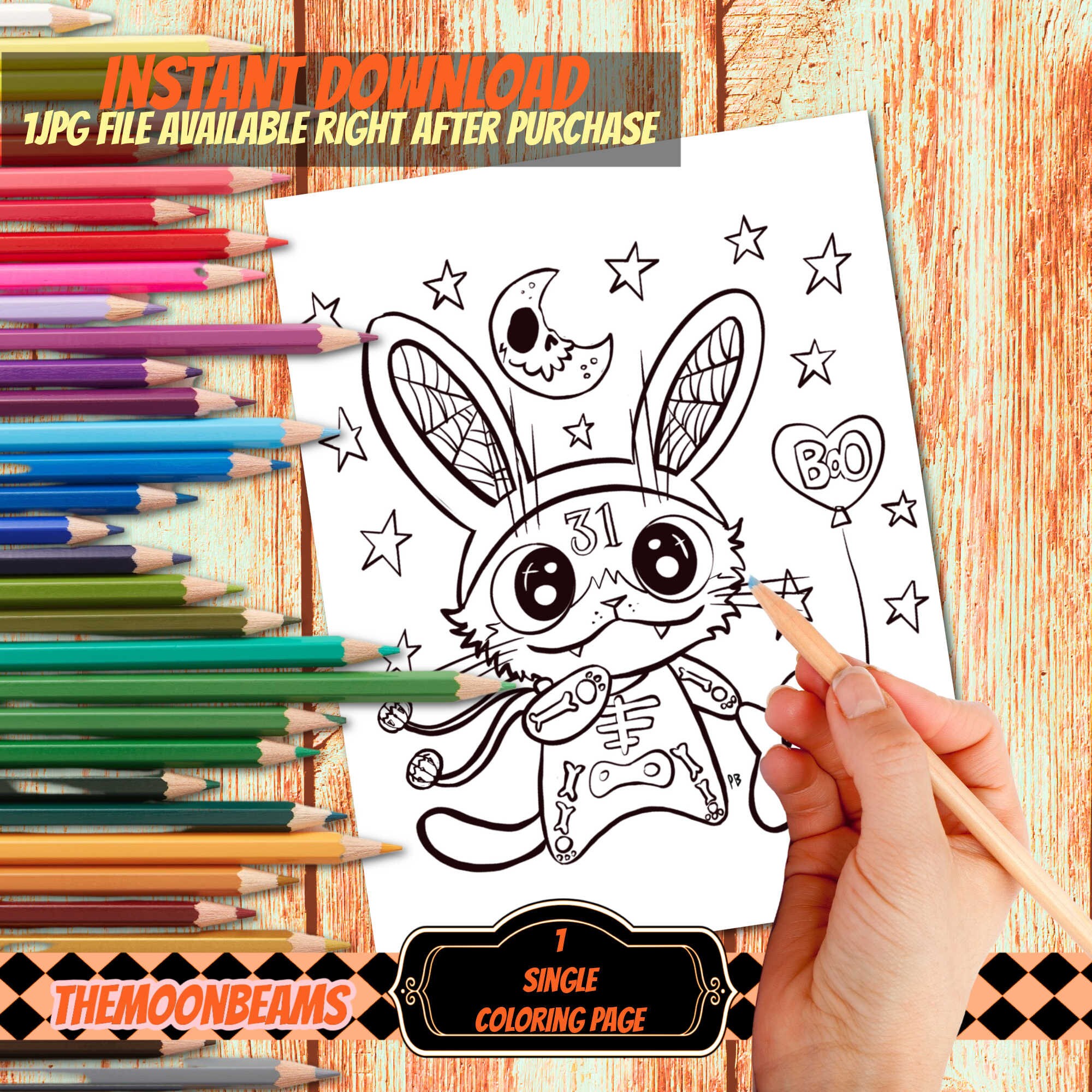 Bundle Printable Coloring Pages-printable Coloring Art-instant - Etsy