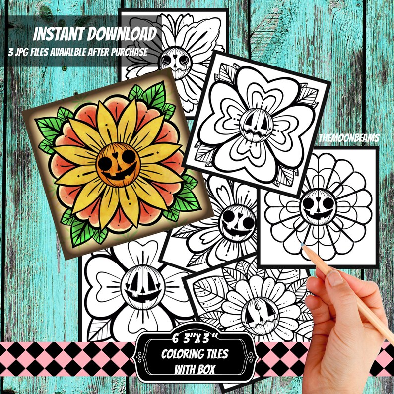 Printable Halloween Coloring Pages Bundle Coloring Sheets Printable ...