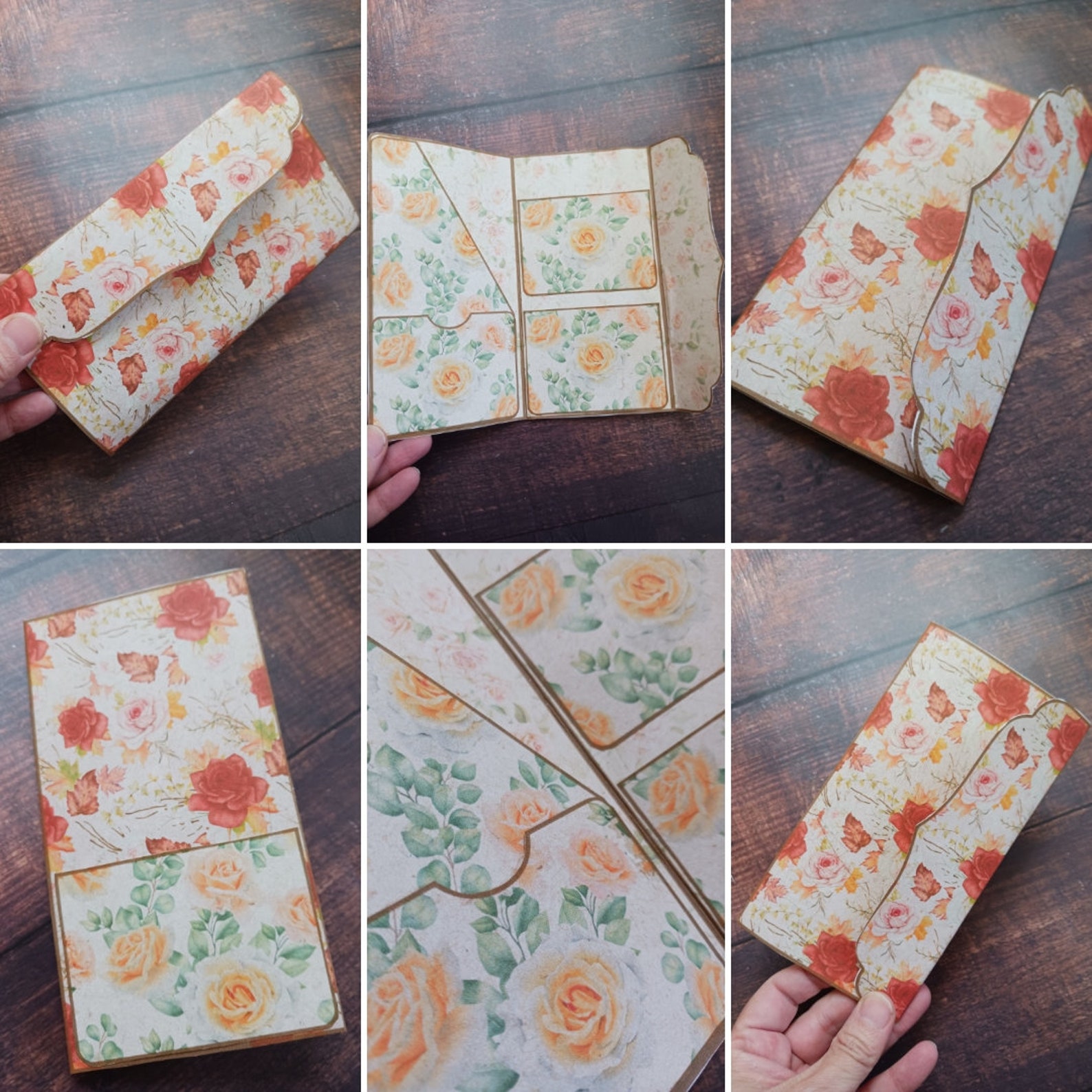 SUPER Bundle-printable Vintage Floral Junk Journal Folio Bundle-flowers ...