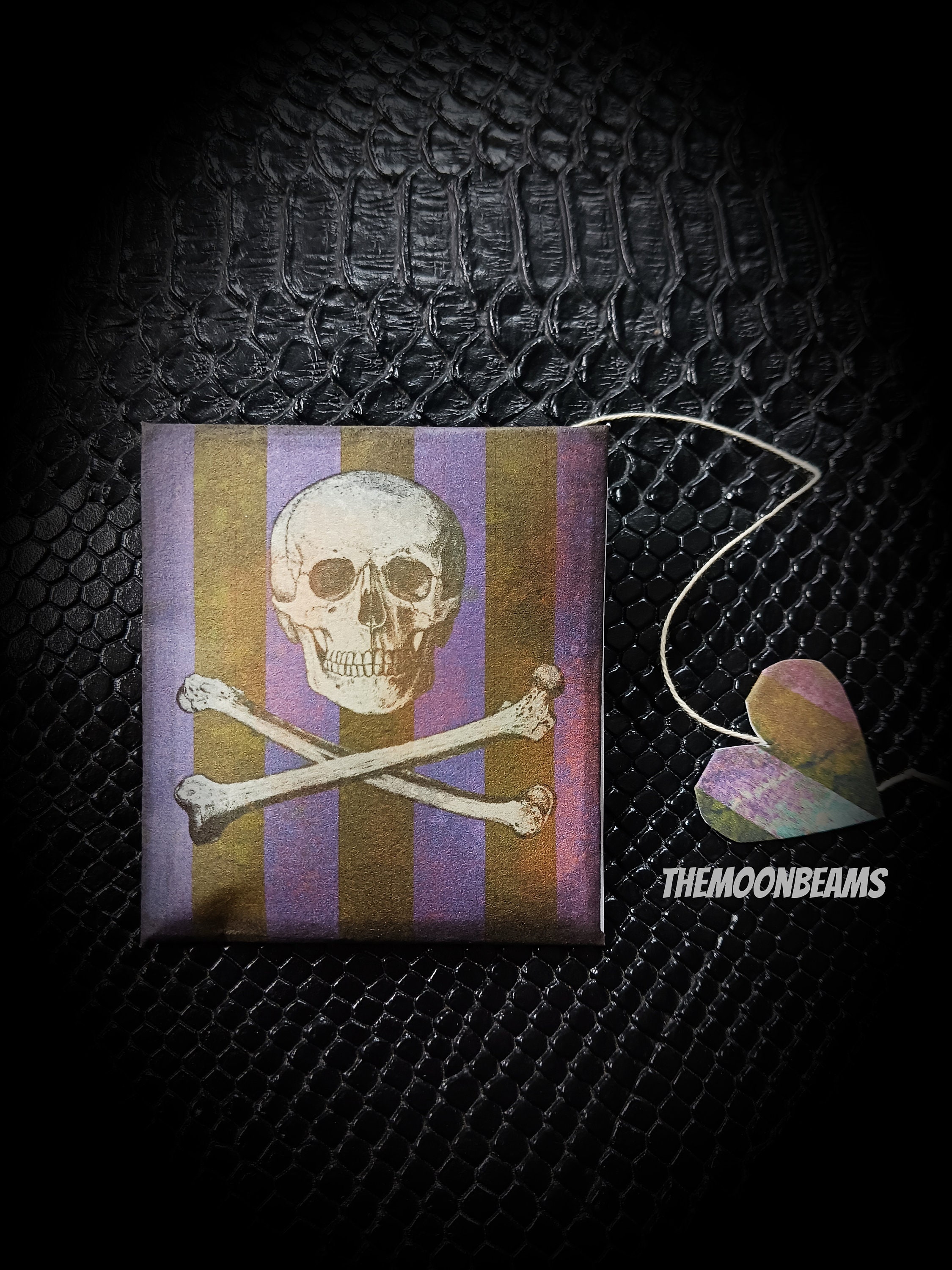 PRINTABLE Vintage Halloween Tea Bag Envelopes and Tags-digital Download ...