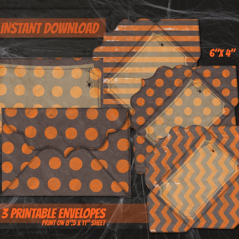 Polka Dot Envelopes - Etsy