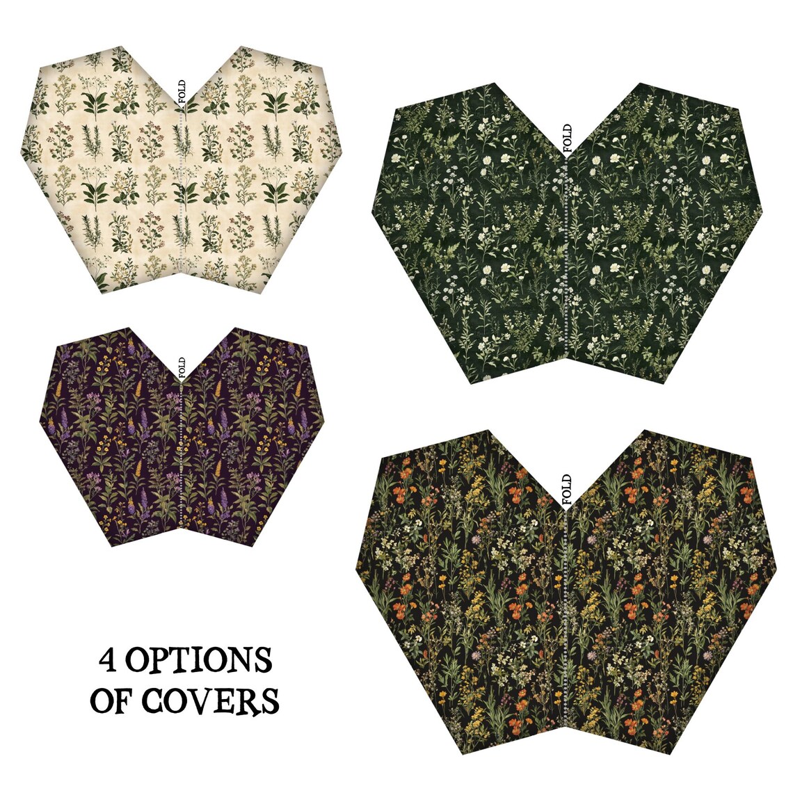 PRINTABLE Coffin Junk Journal Folio Herbalist Junk Journal Folder ...