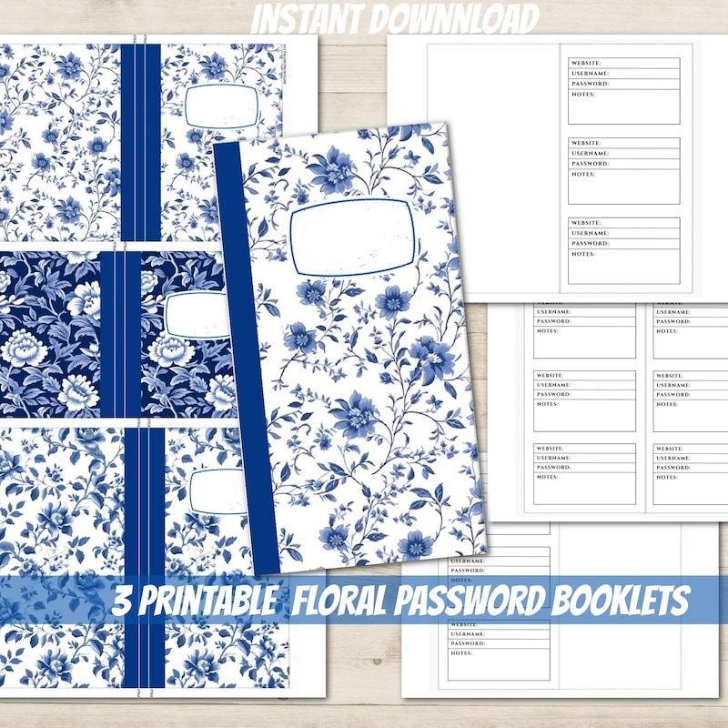 Password Notebook - Etsy