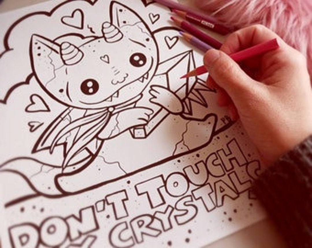 PRINTABLE Gargoyle Single Coloring Page Digital File Only Fun Activity ...