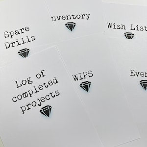 Diamond Painting Full Log Book Printable - Etsy