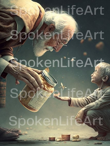 AI Art Generosity - Etsy