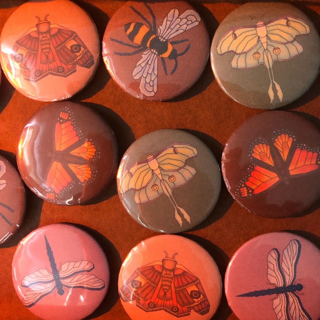 Witchy Insects Magnets | 32mm | Fridge Magnets | Office Decoration ...