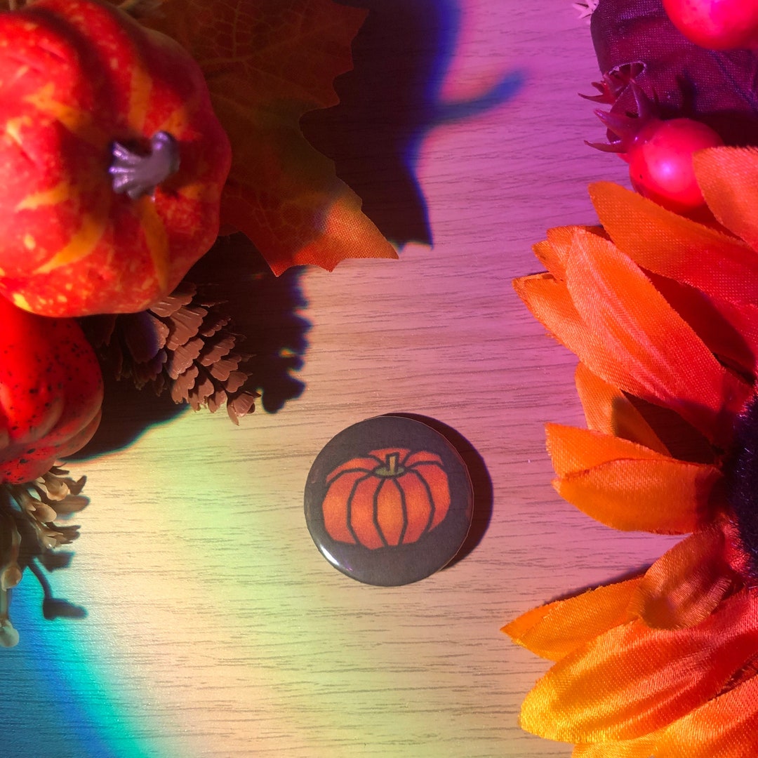 Pumpkin Pin Badges 32mm Bag Accessories Autumn Accessories Scarf Pins ...