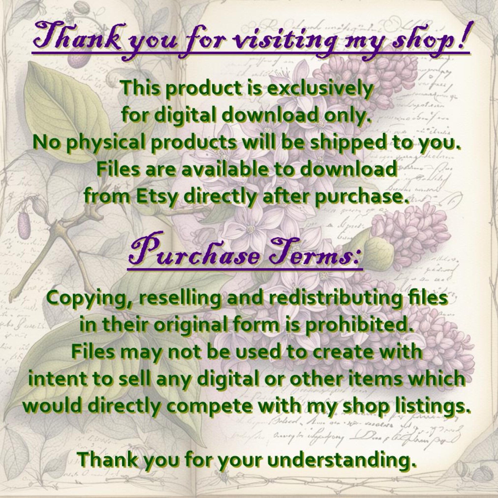 Lilac Notes V1 Lined - Etsy
