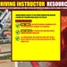 Driving Instructor Teaching Aid TWIN PACK - Reverse Bay Parking Tuition ...