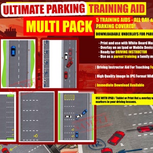 ULTIMATE Driving Instructor Parking Aid - Forward & Reverse Bay Parking ...
