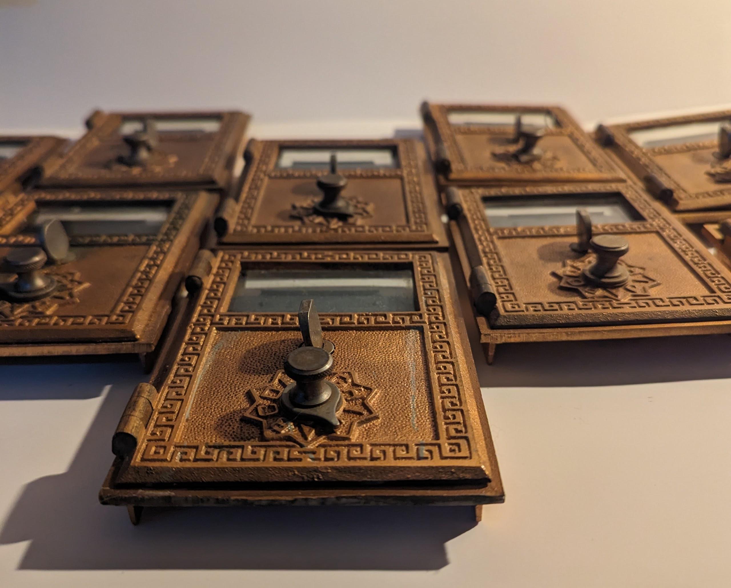 10 Vintage Post Office Box Doors - Etsy