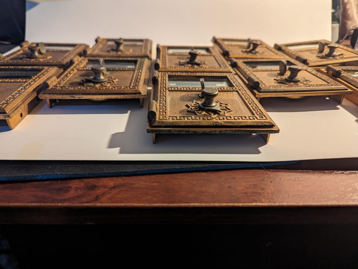 10 Vintage Post Office Box Doors - Etsy