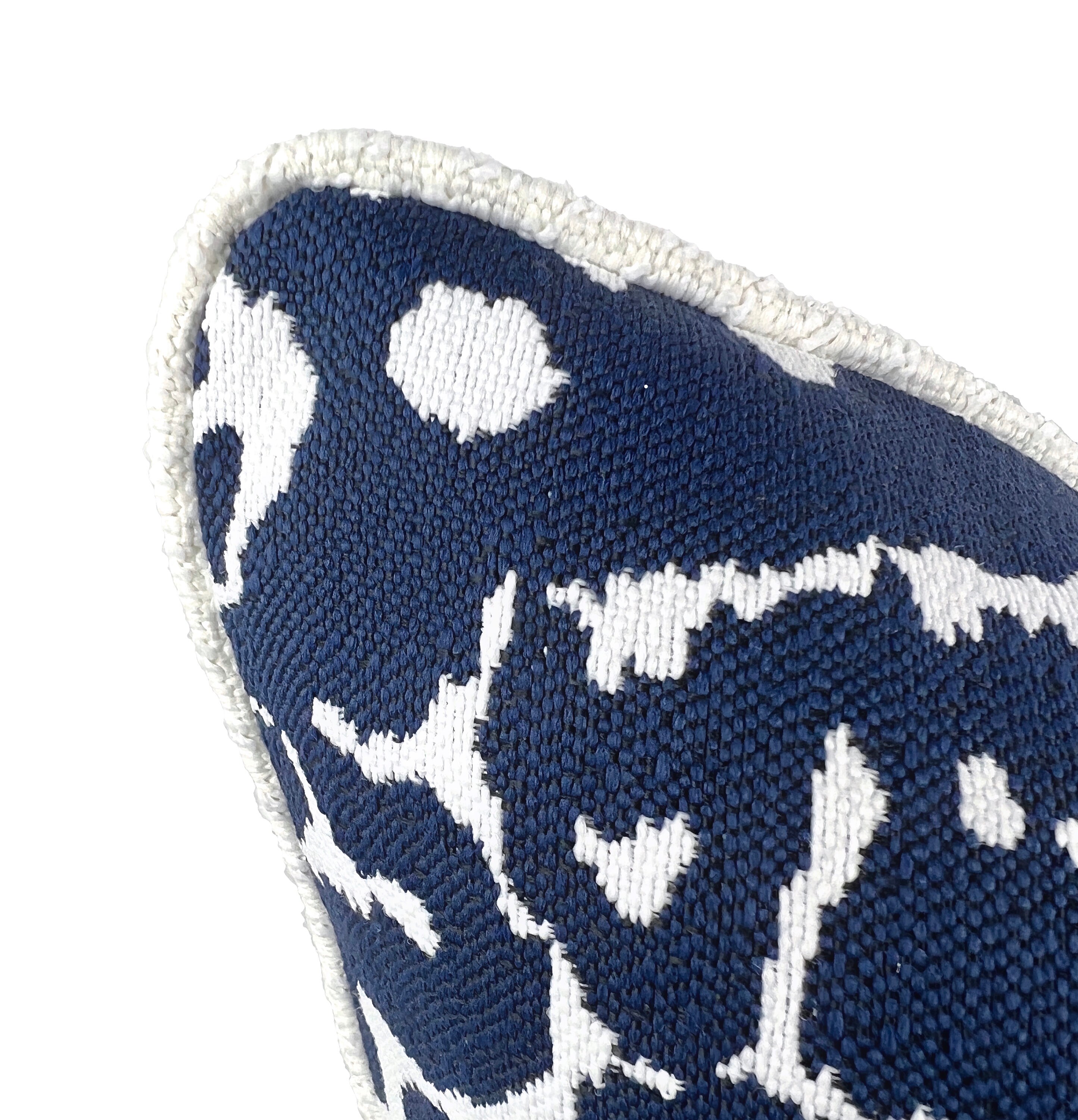 Navy Outdoor Pillow Indoor Outdoor Mod Pillow Cover - Etsy