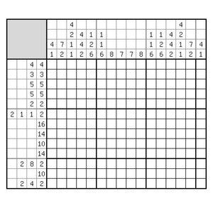 Nonogram | Picross | Griddlers | Pixel Puzzle | Japanese Crossword | 50 ...