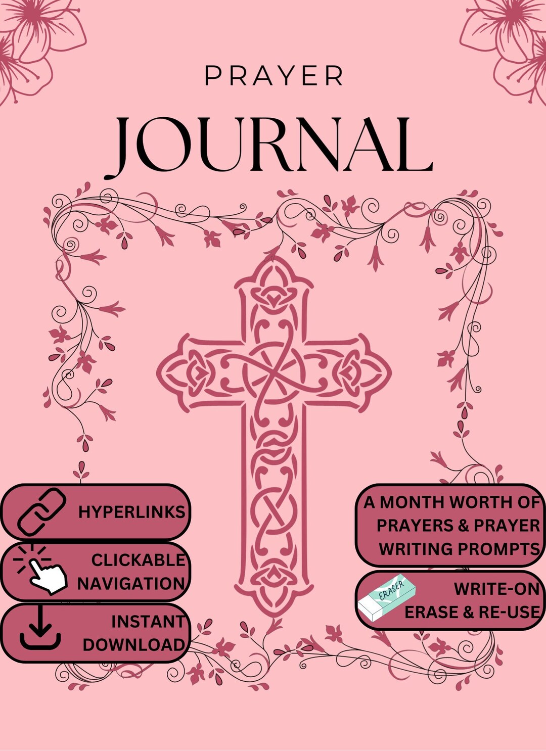 Prayer Journal for Kindle Scribe | iPad - Etsy