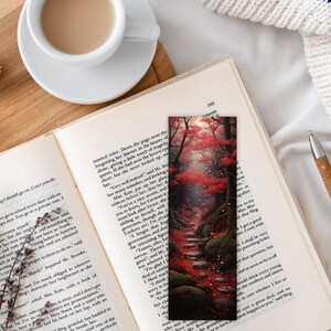 20 Magical Forest Bookmarks, Printable Bookmark Bundle, Sublimation ...