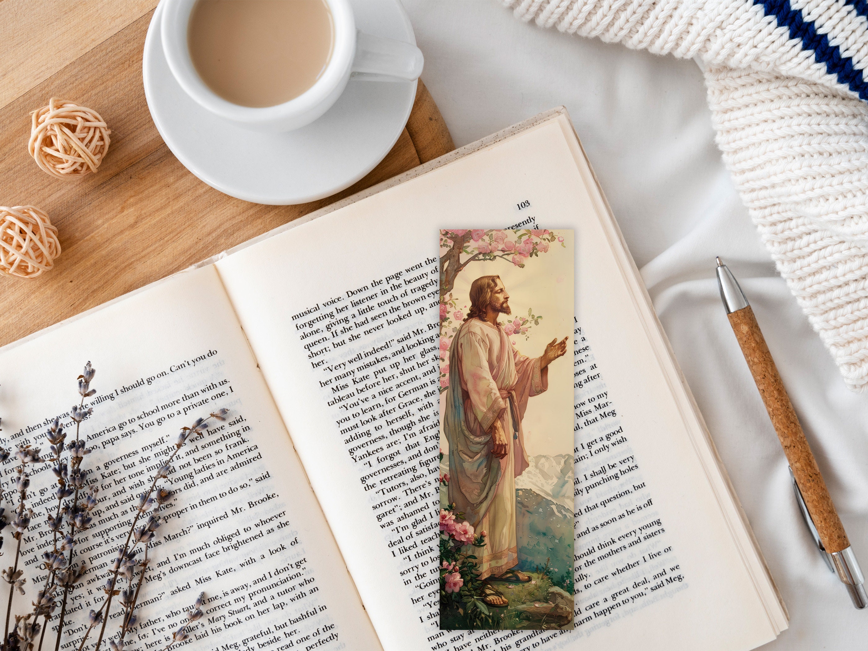 20 Jesus Christ Bookmark Bundle, Sublimation Design, Religious ...