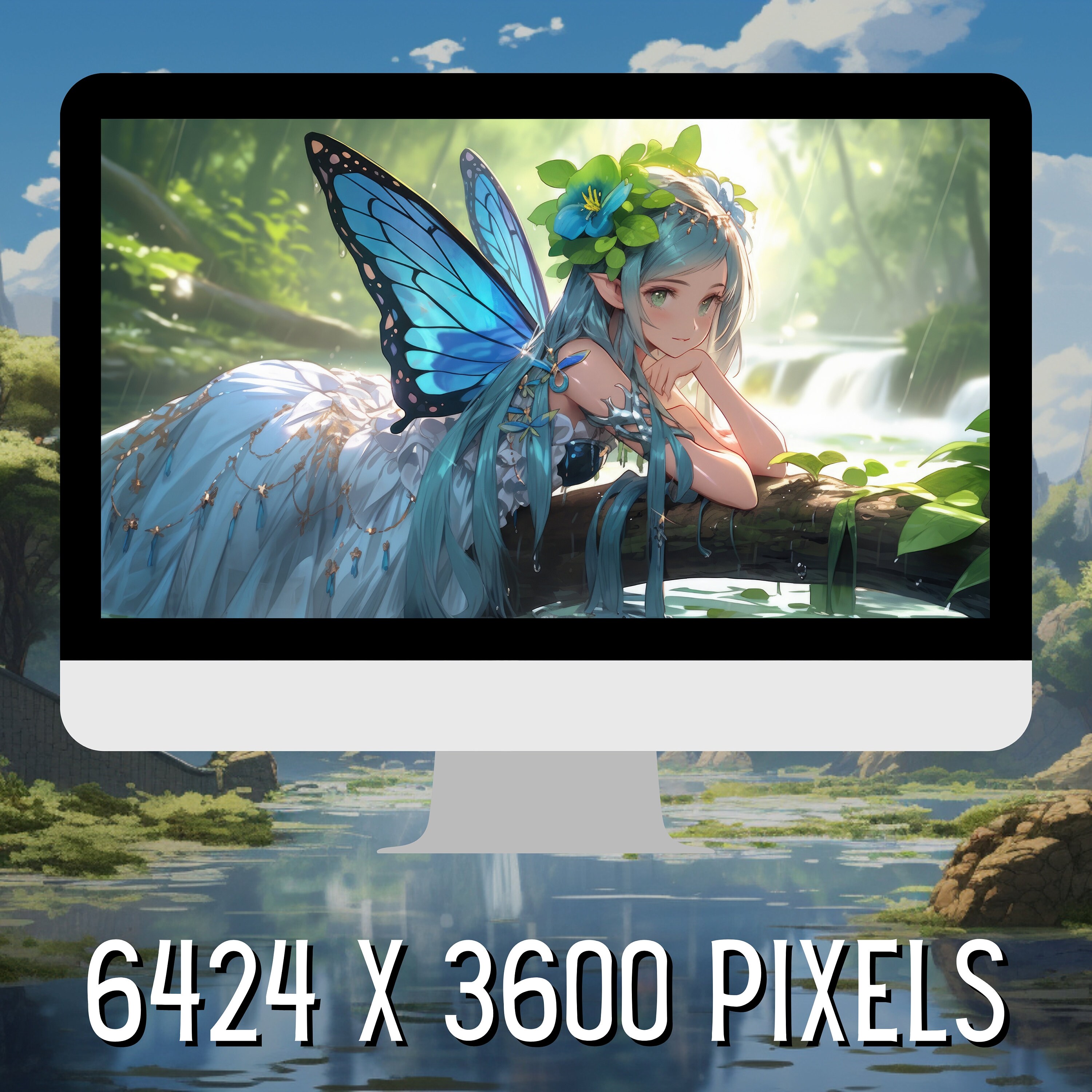 12 Fantasy Fairies Wallpaper Bundle Fairy Background Desktop - Etsy