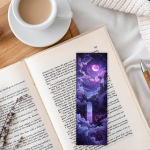 20 Alien Planet Scenes Bookmark Bundle, Sublimation Design, Science ...