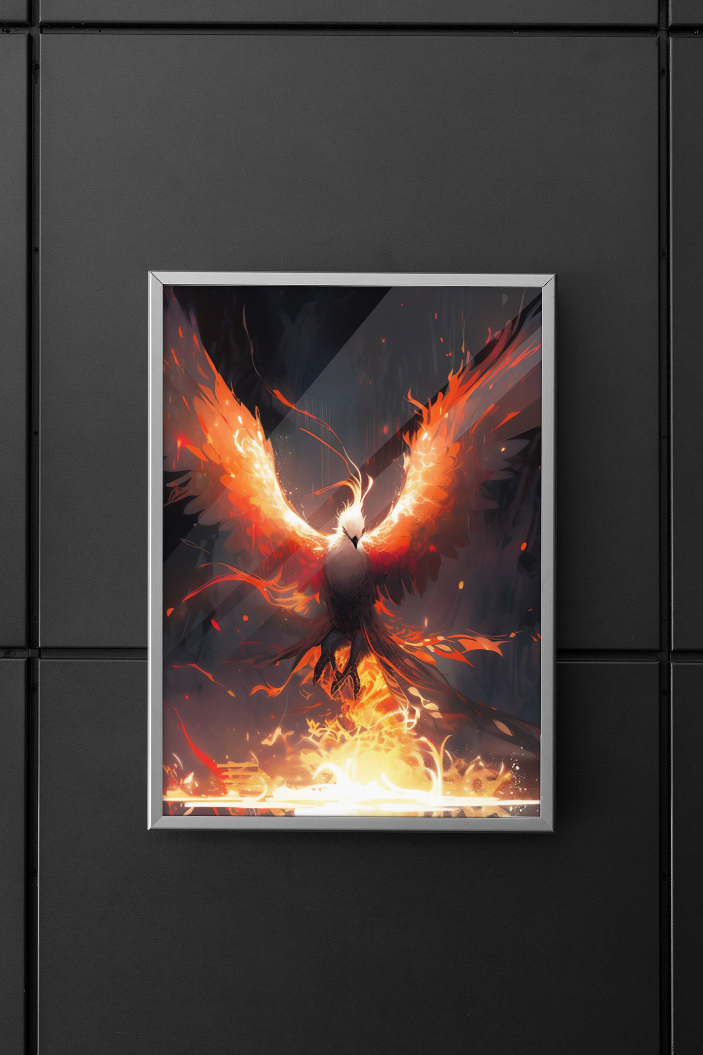Phoenix Illustration Printable Wall Art | Set of 20 Prints | Fantasy ...